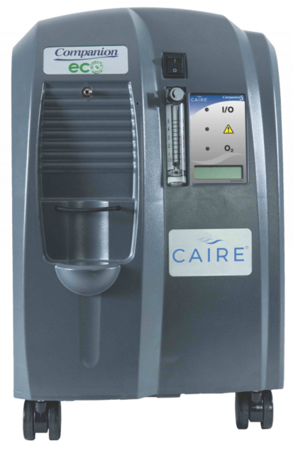 Caire Companion 5 Oxygen Concentrator with Oxygen Monitor — Vital Care USA